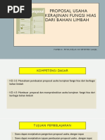 Contoh Kerangka Proposal Usaha | PDF