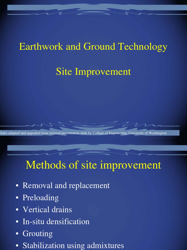 Vertical Drain and Surcharge | Soil