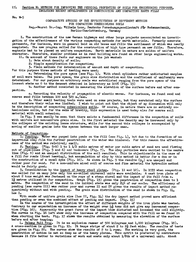 Comparative Analysis of Compaction Methods for Cohesionless Soils in ...
