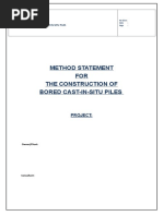 Fencing Method Statement | PDF | Personal Protective Equipment | Safety
