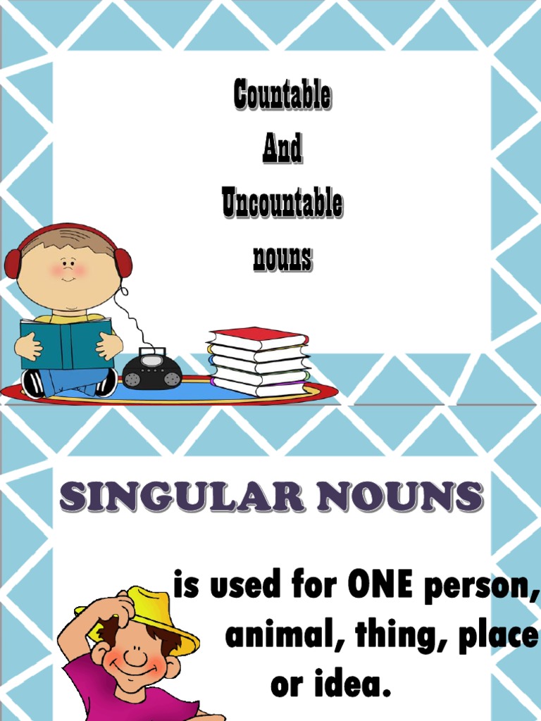 Countable and Uncountable Nouns Slides | PDF