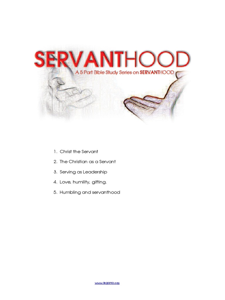 Servanthood PDF | PDF | John The Baptist | Christianity