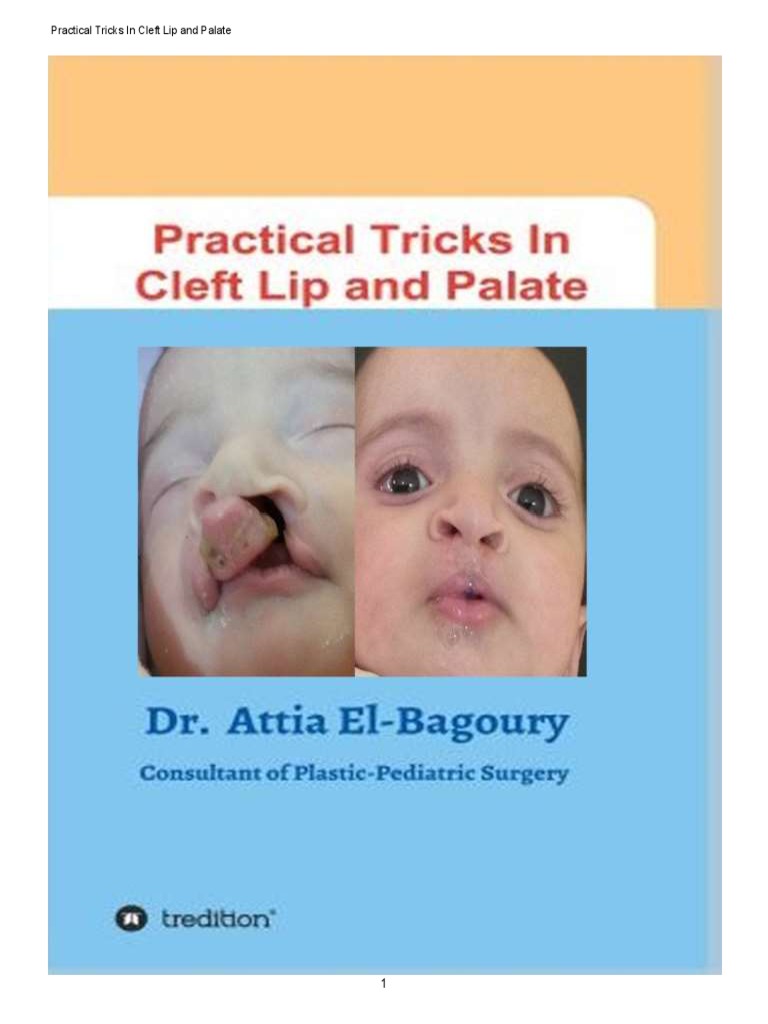 Practical Tricks in Cleft Lip and Palate | PDF | Lip | Human Anatomy