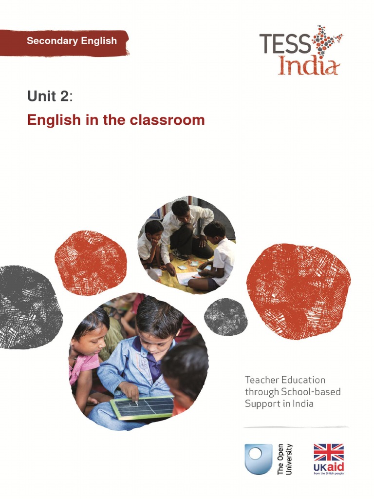 Unit 2: English in The Classroom | PDF | English As A Second Or Foreign ...