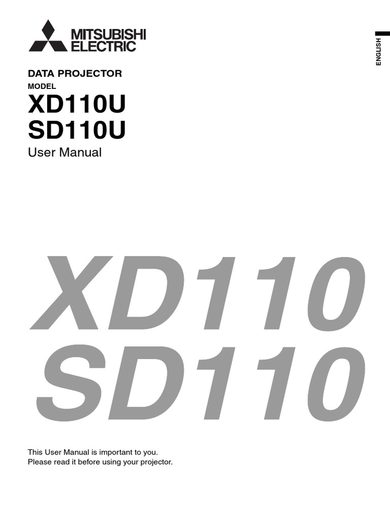 XD110U SD110U: User Manual | PDF | Electrical Connector | Ac Power ...