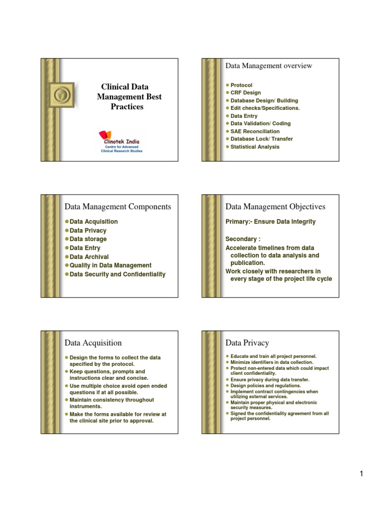 Clinical data management Best practices | Clinical Trial | Verification ...