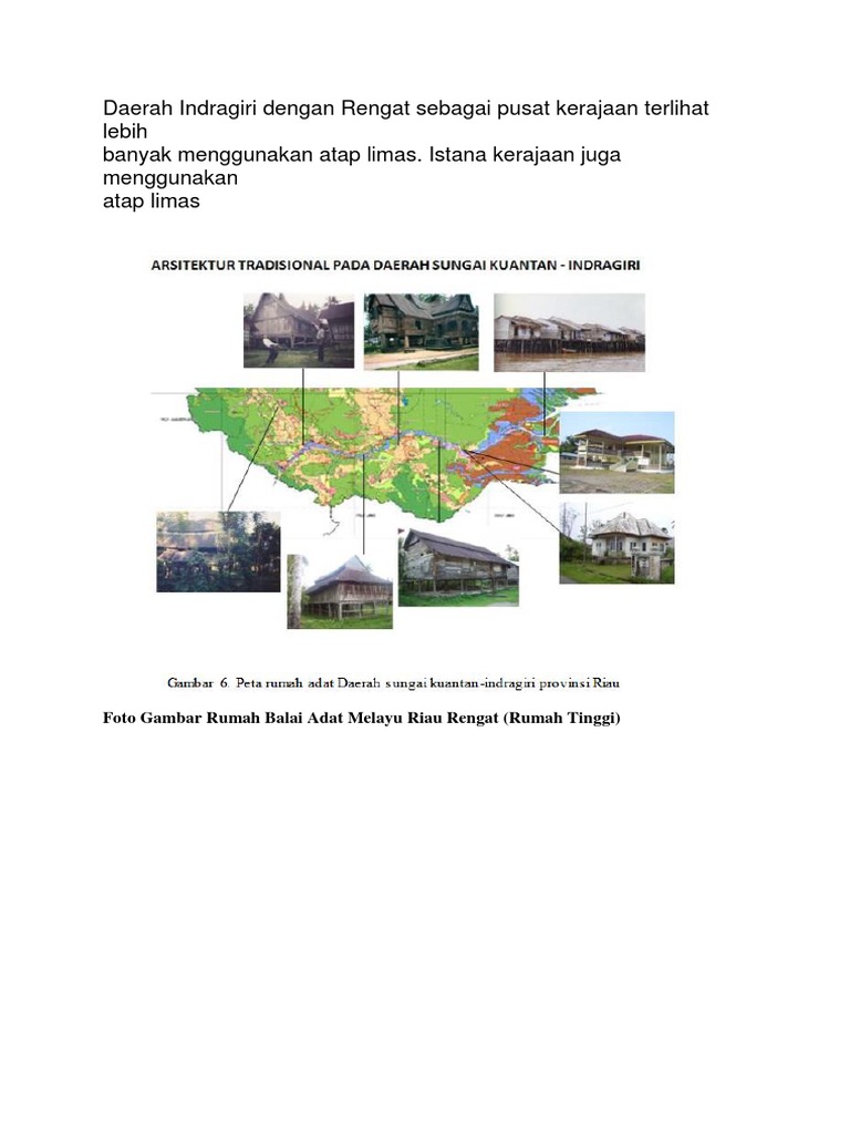 Peninggalan Sejarah Rumah Tinggi Rengat | PDF