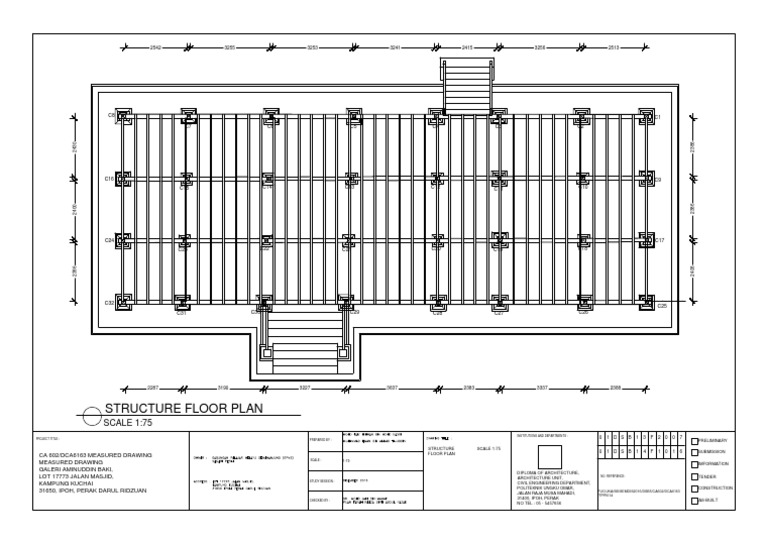 03 Structure Floor Plan | PDF