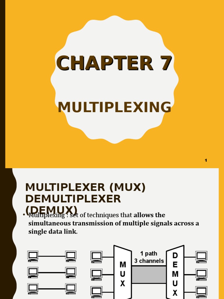 MUX 7 - Guide to Multiplexing Techniques | PDF | Multiplexing | Modulation