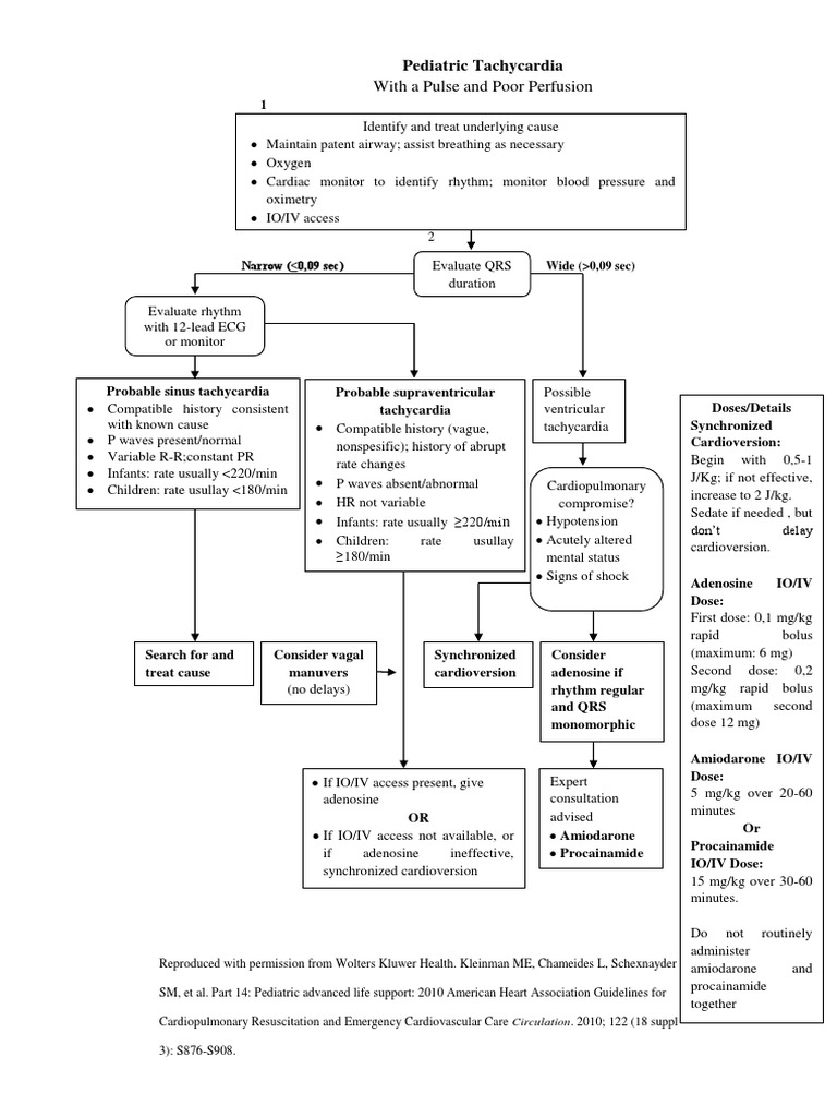 With A Pulse and Poor Perfusion: Pediatric Tachycardia | PDF | Internal ...