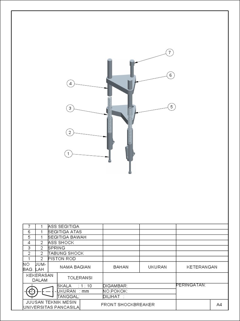 Drawing Shockbreaker | PDF