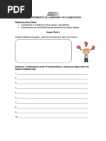 7° Básico GUIA1 COMPORTAMIENTO DE LA MATERIA Y SU CLASIFICACIÓN | PDF ...