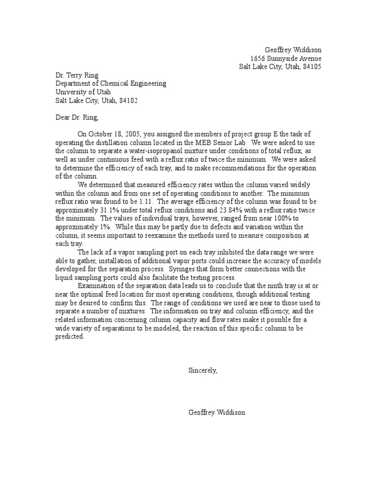 Bubble Cap Distillation | PDF | Distillation | Analytical Chemistry