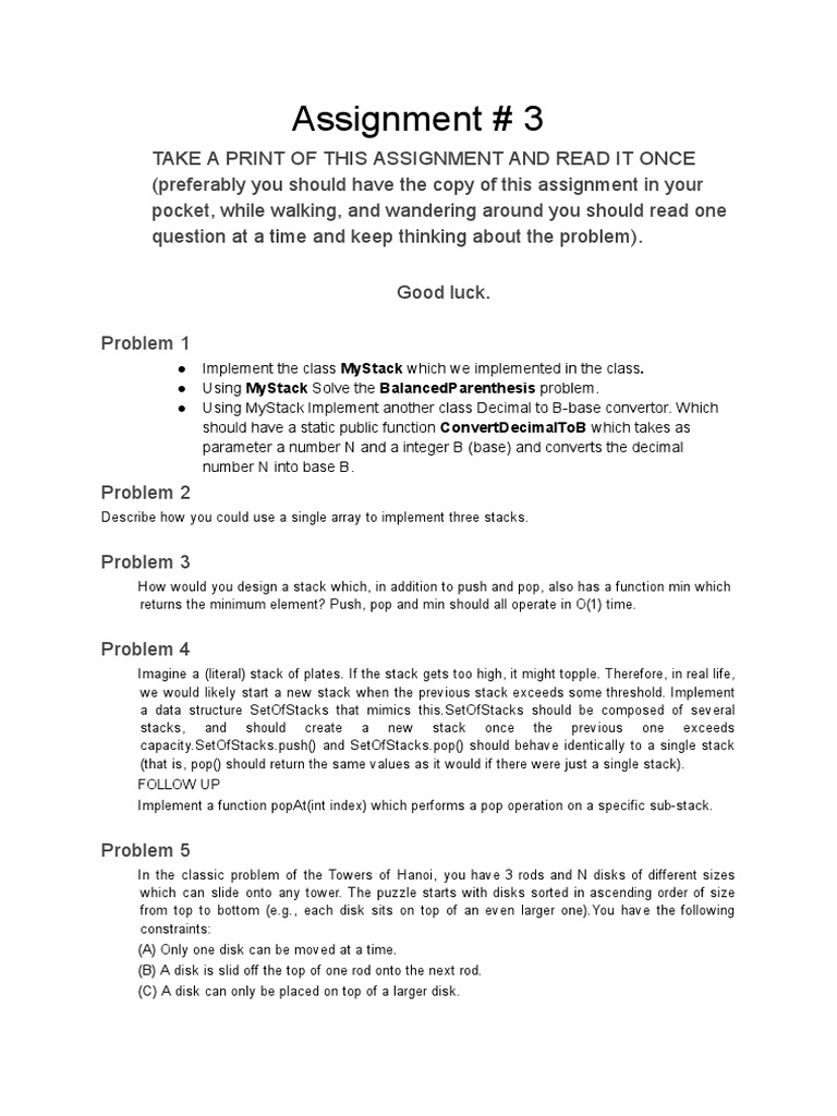 Assignment 3 Dsa Pdf Queue Abstract Data Type Subroutine