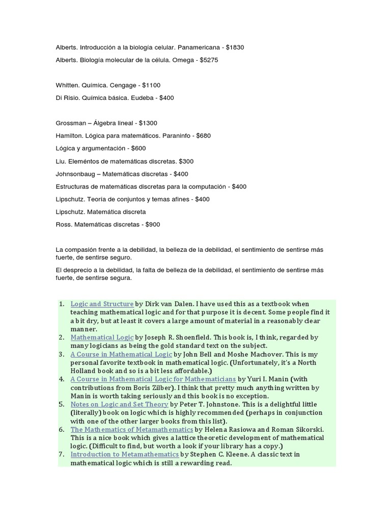 Logic and Structure | PDF