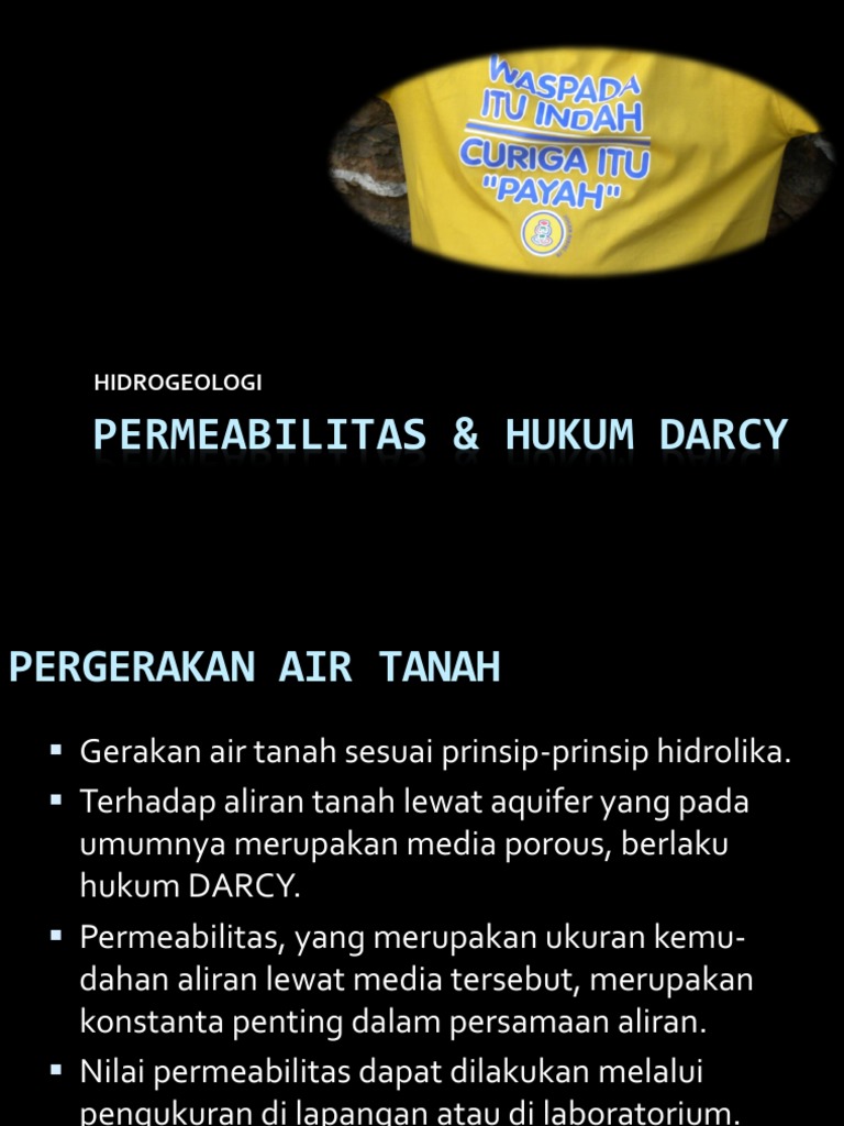 04 Hukum Darcy | PDF