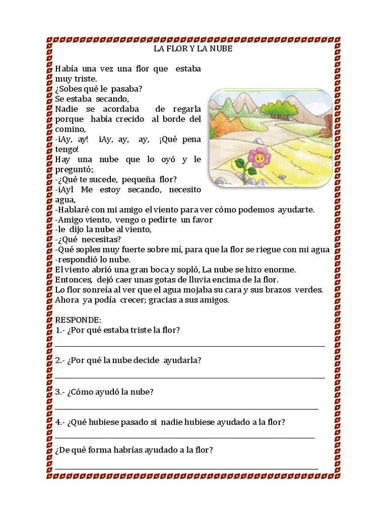 La Flor Y La Nube Pdf