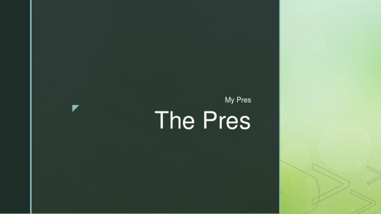 The Pres | PDF