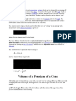 Dome Formulas | PDF