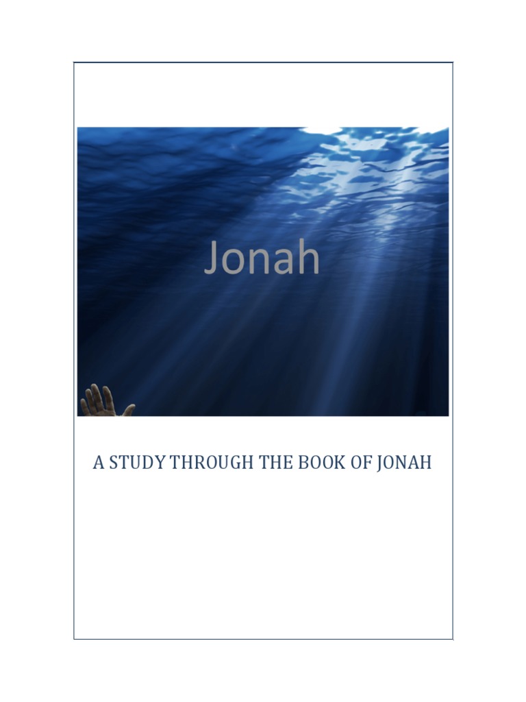 Jonah Bible Study Workshop Guide | PDF | Repentance | Jonah