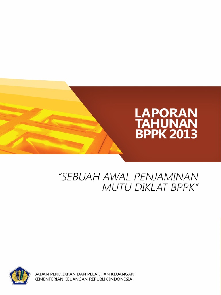 Annual Report BPPK 2013 | PDF