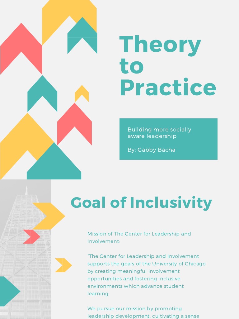 Student Development Theory To Practice Presentation | PDF | Leadership ...