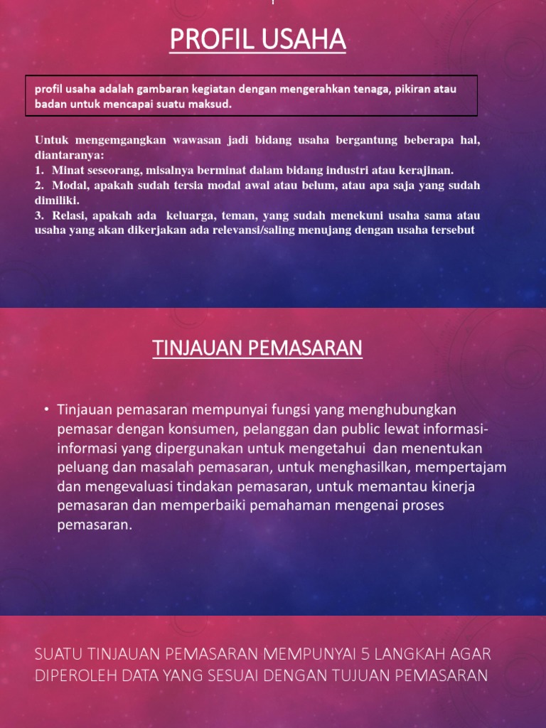 Profil Usaha | PDF