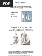 Tecnica de Step Back en Endodoncia | PDF