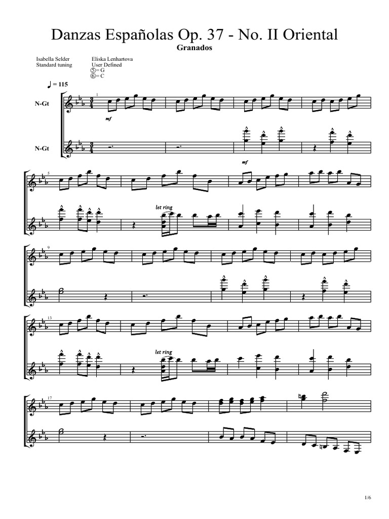 Oriental Guitar Duet | PDF
