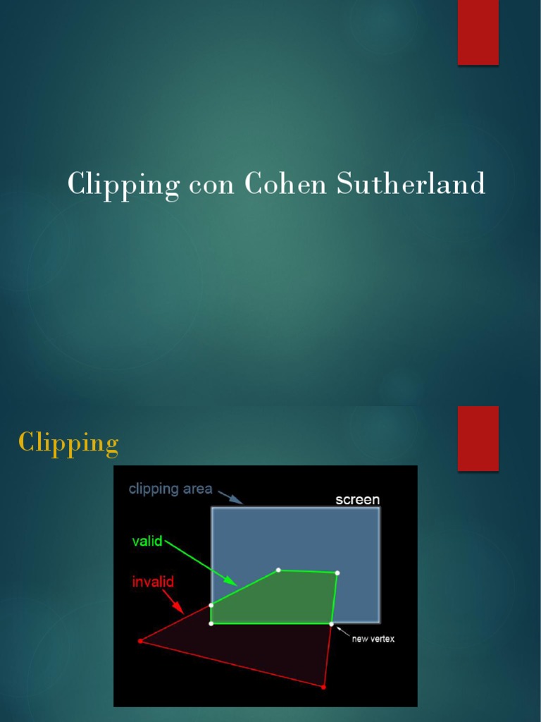 Cohen Sutherland | PDF | Poco | Unidad de procesamiento gráfico