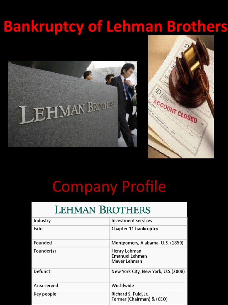 Lehman Brothers Collapse Analysis | PDF | Finance & Money Management