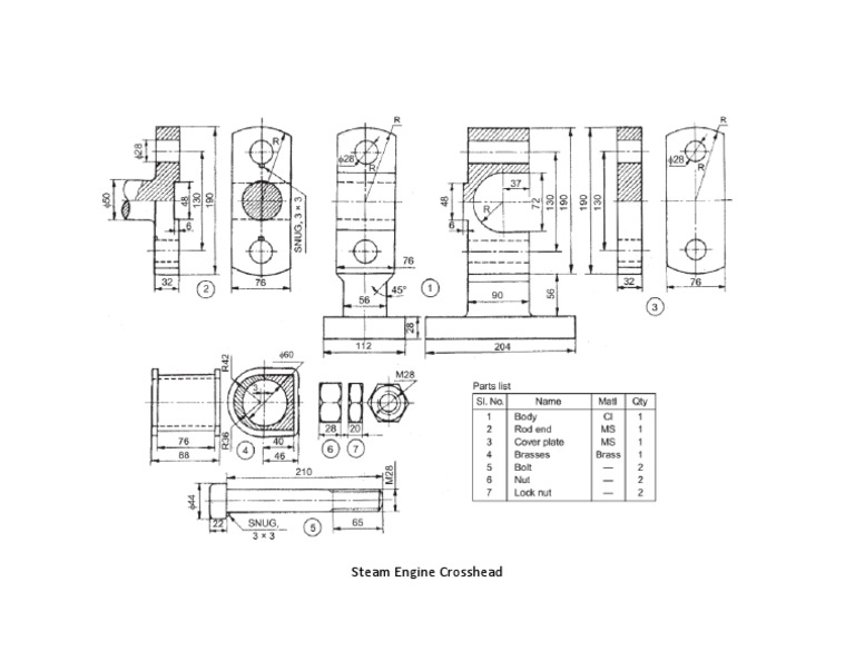 Steam Engine Crosshead | PDF