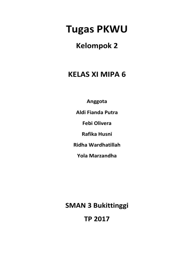 Print Pkwu Pdf 