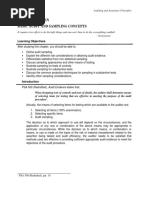 Guidelines On Audit Sampling | PDF | Audit | Financial Audit