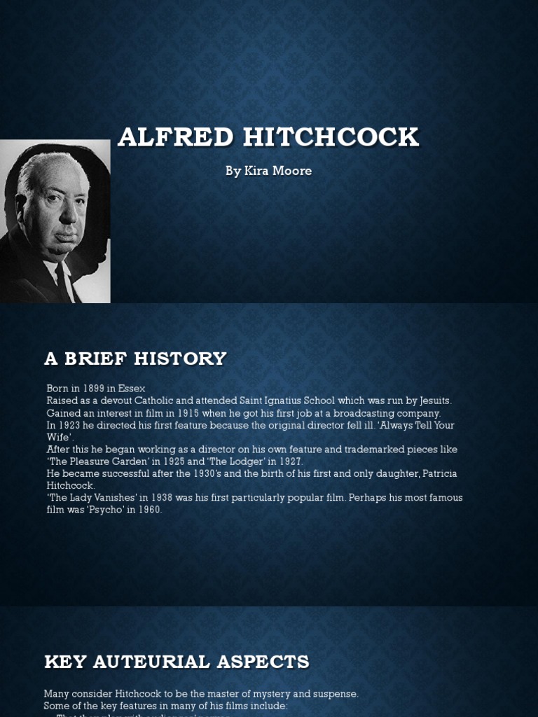 Alfred Hitchcock Presentation | PDF | Alfred Hitchcock | Leisure