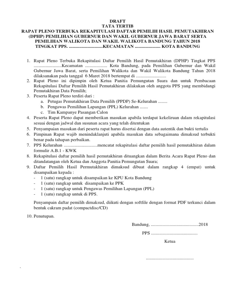 Contoh Tatib | PDF | Komputer