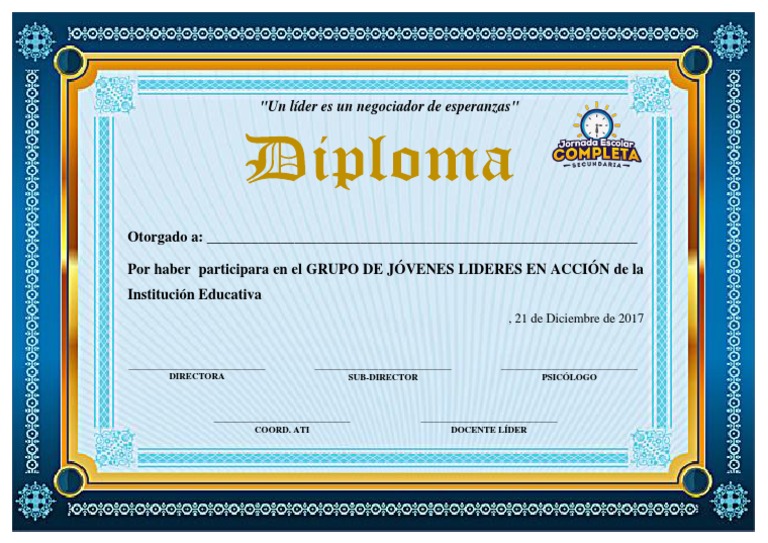 Diploma Lideres | PDF