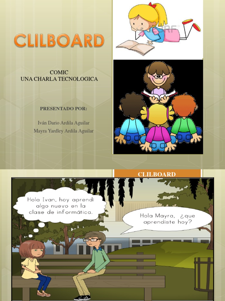 Comic Una Charla Tecnologica: Presentado Por | PDF