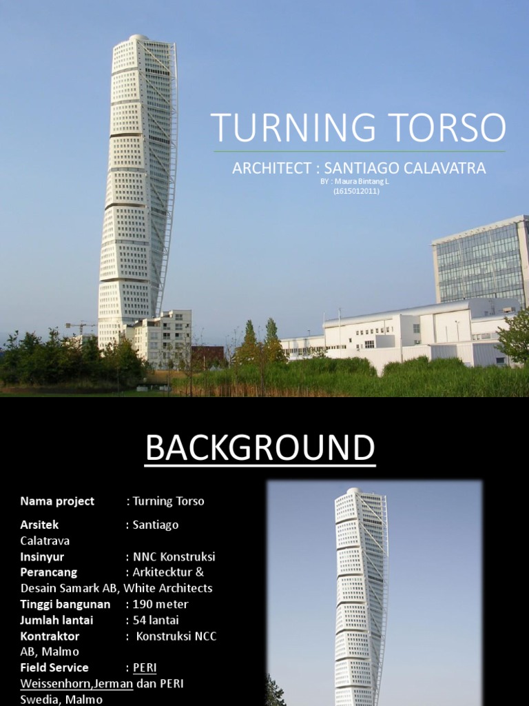 Turning Torso | Column | Foundation (Engineering)