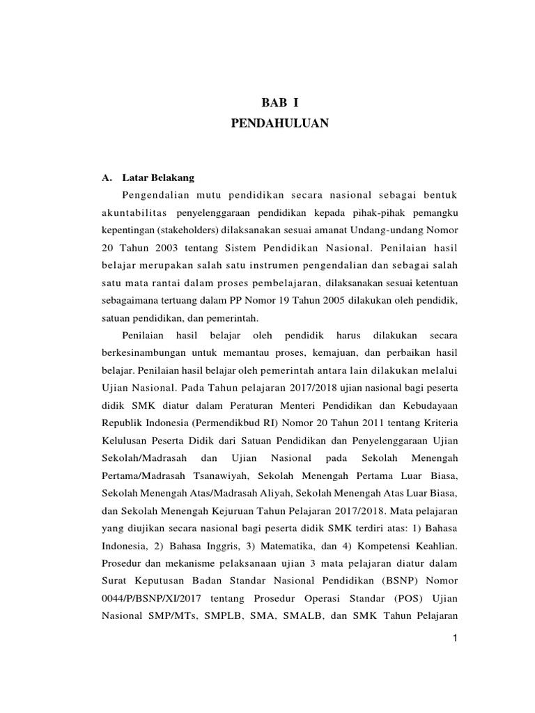 Program Kerja Ujikom | PDF