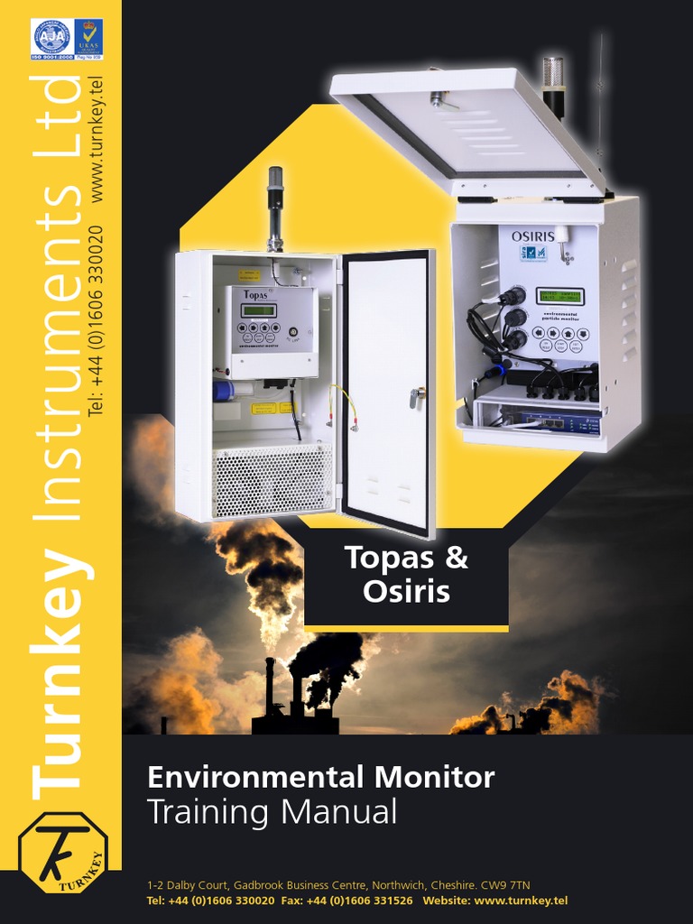 Topas Osiris Monitor Training Manual | PDF | Scattering | Light