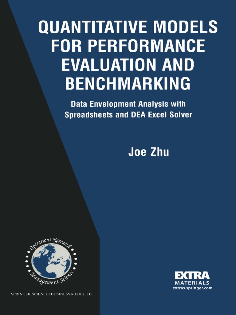 Quantitative Models For Performance Evaluation and Benchmarking - Data Envelopment Analysis With ...