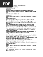 Aircraft Loadsheet Guidelines | PDF | Aircraft | Aviation