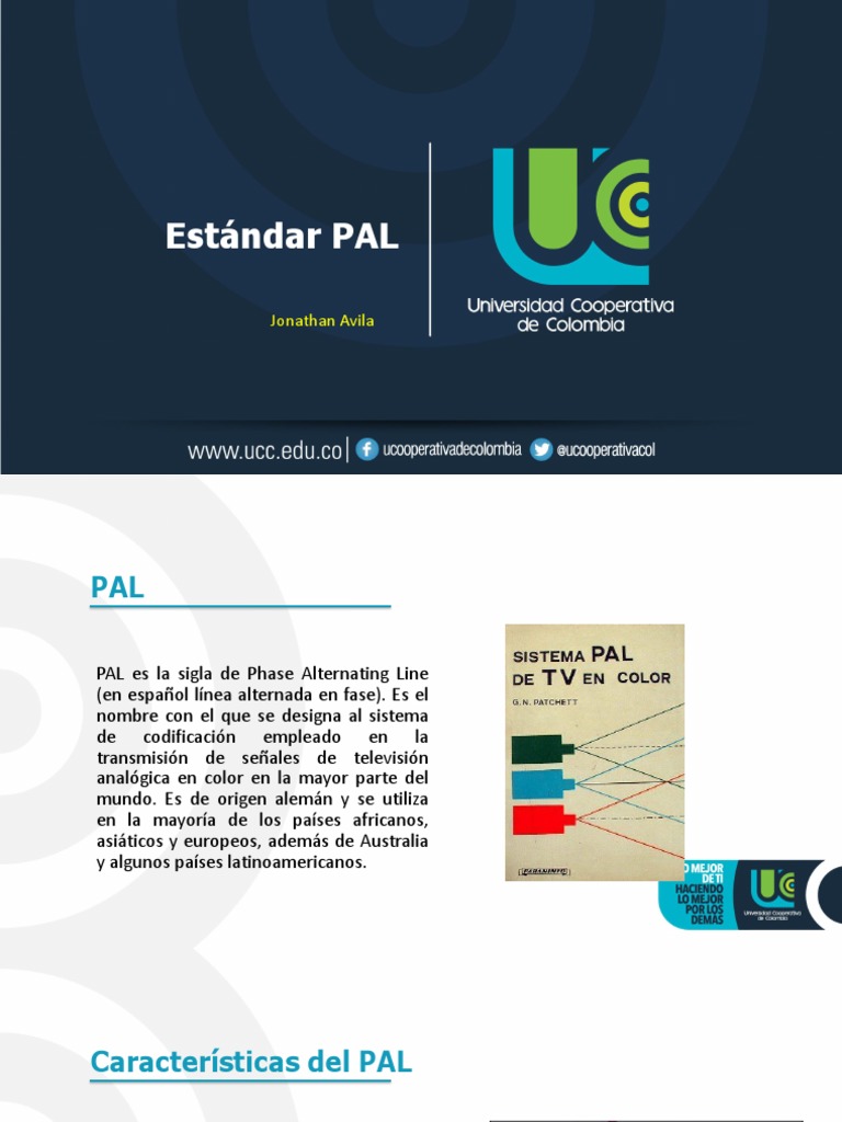 Sistema de Televisión PAL: Características y Uso | PDF | Imagen | Grabación