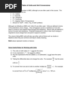Energy Unit Conversion Table | PDF | Chemistry | Physical Sciences