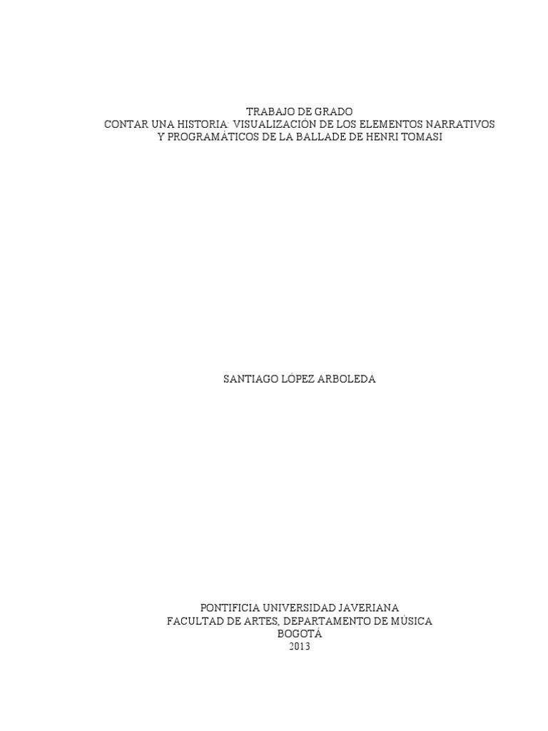 Análisis de la obra Ballade de Henri Tomasi: Visualizando los elementos narrativos y ...