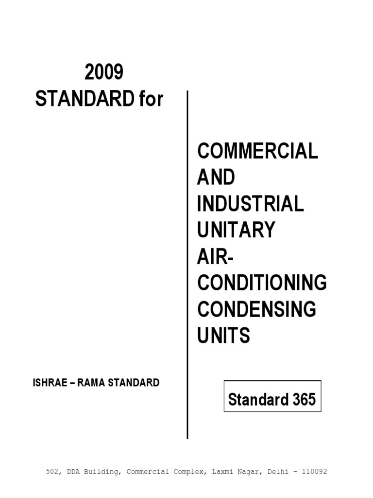 Ishrae 365 2009 PDF | PDF | Air Conditioning | Continuum Mechanics