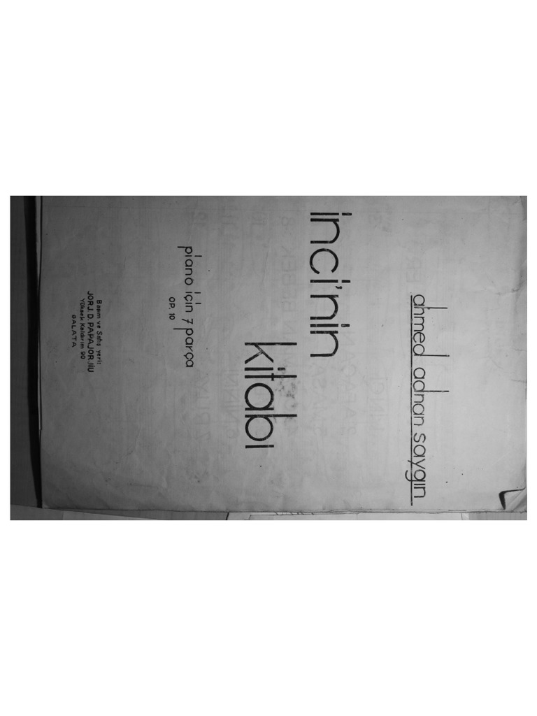 Inci's Book | PDF