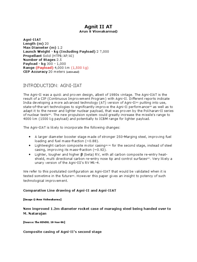 Agnit II AT | PDF | Rockets And Missiles | Rocketry