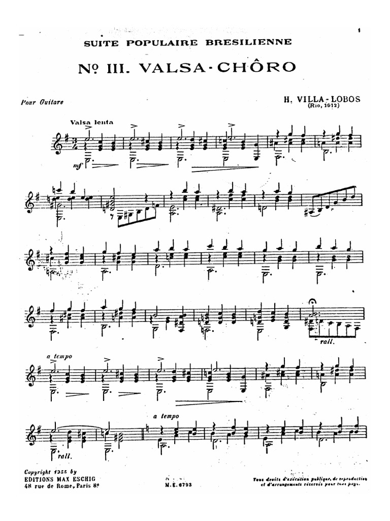 Valsa Choro | PDF